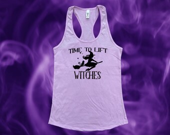 Halloween Workout Shirt, Gym Tank Top, Fitness Gift, Funny Halloween ...