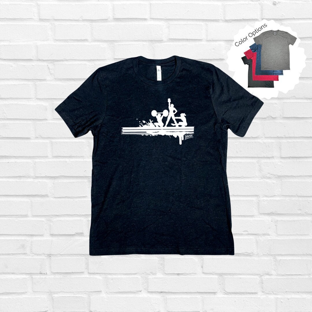 That Crossfit Life Tee, Workout Shirt, Crossfit Shirt, Powerlifting Top ...