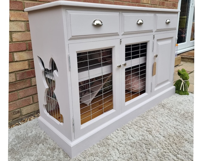 Rabbit Bed. Bunny Bed Furniture. House Rabbit Hutch. Indoor Bunny Hutch ...