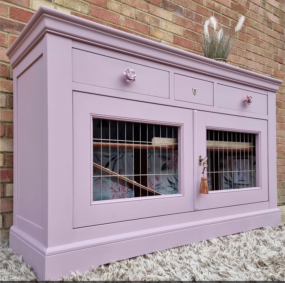 Bespoke Solid Pine Rabbit Hutch: Luxury Indoor Bunny Bedroom - Etsy