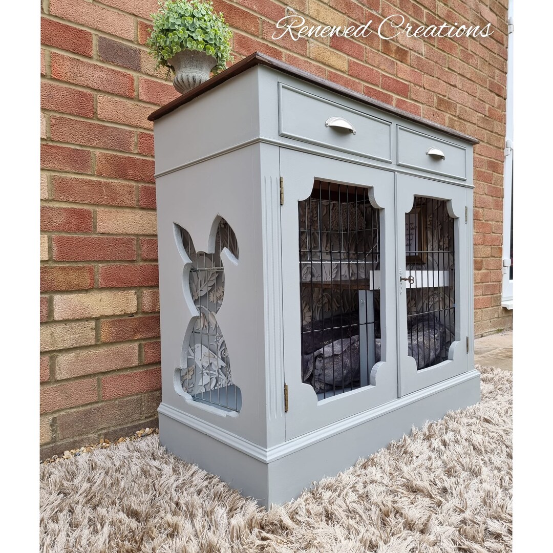 Indoor Rabbit Bed Luxury Rabbit Hutch. Luxury Rabbit Playpen - Etsy