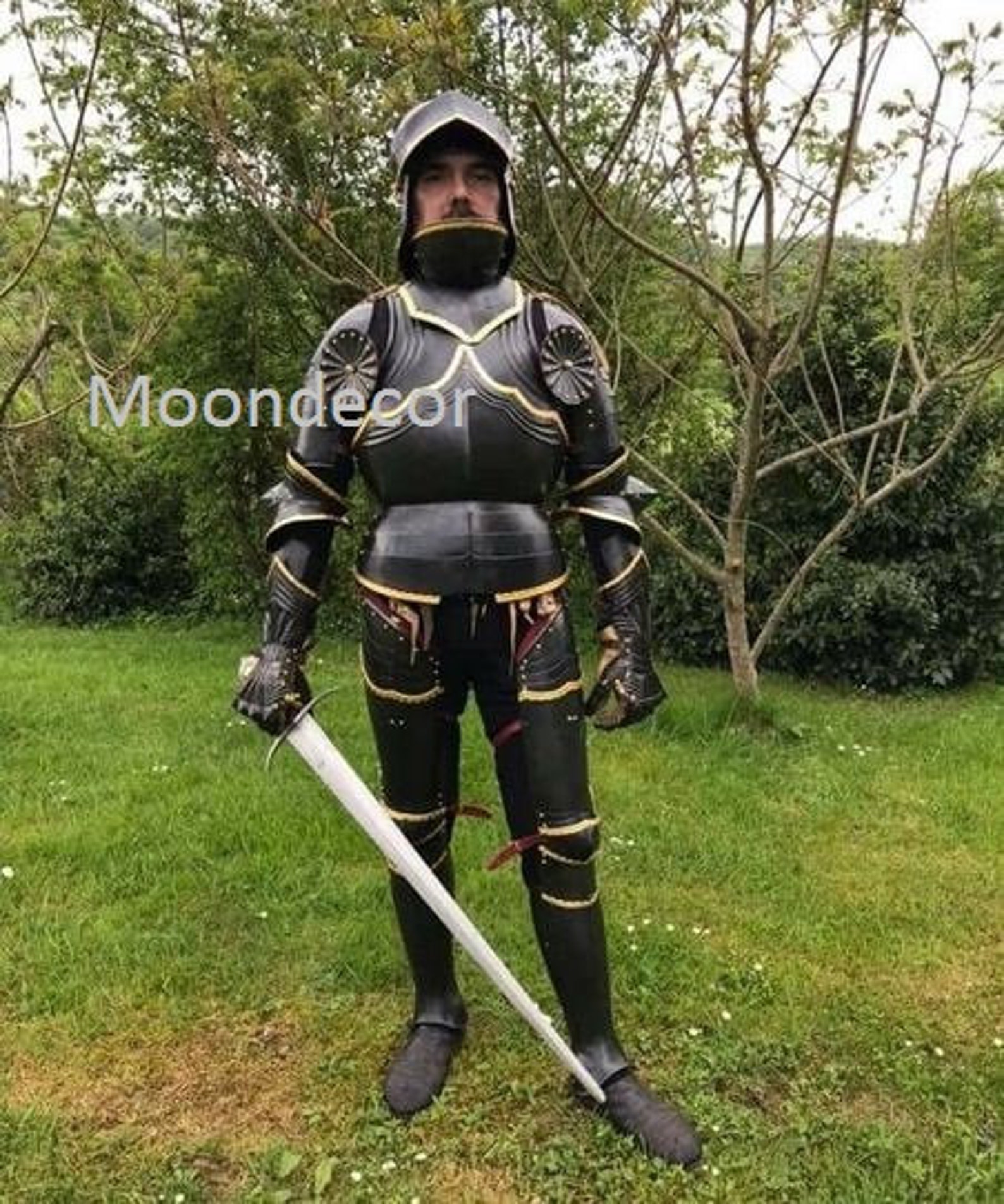 Medieval Full Plate Gothic Armor Century Medieval Armor Suit - Etsy