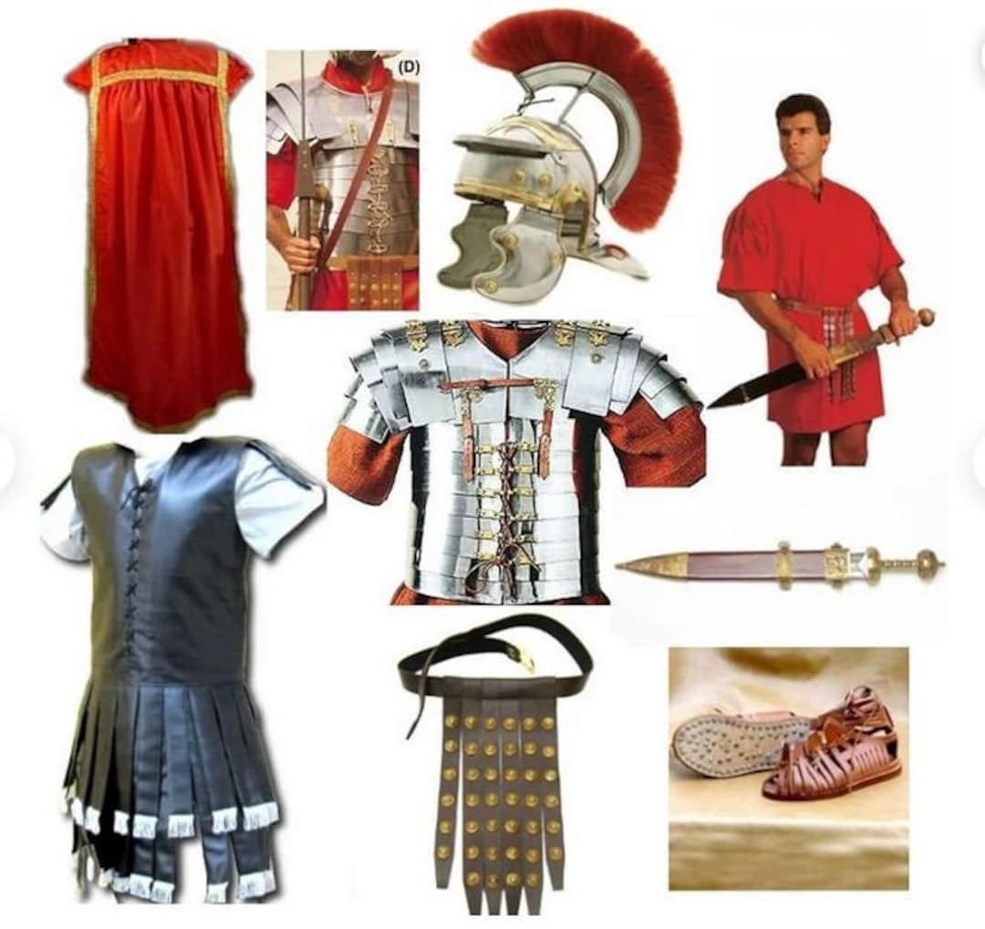 Medieval Roman Armor Lorica Segmentata Attached Cingulum Belt Centurion ...
