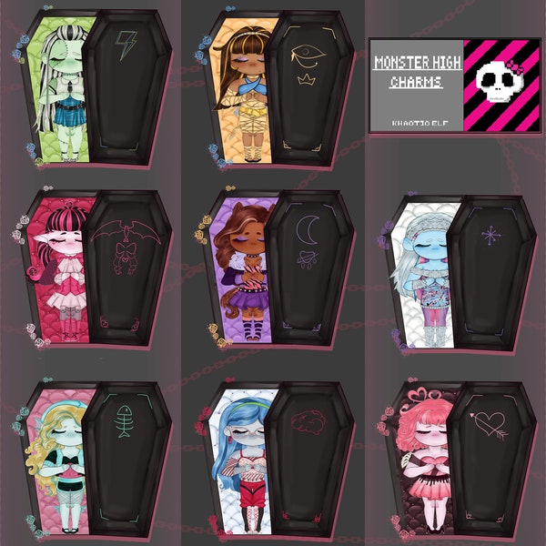Coffin Monster High - Etsy