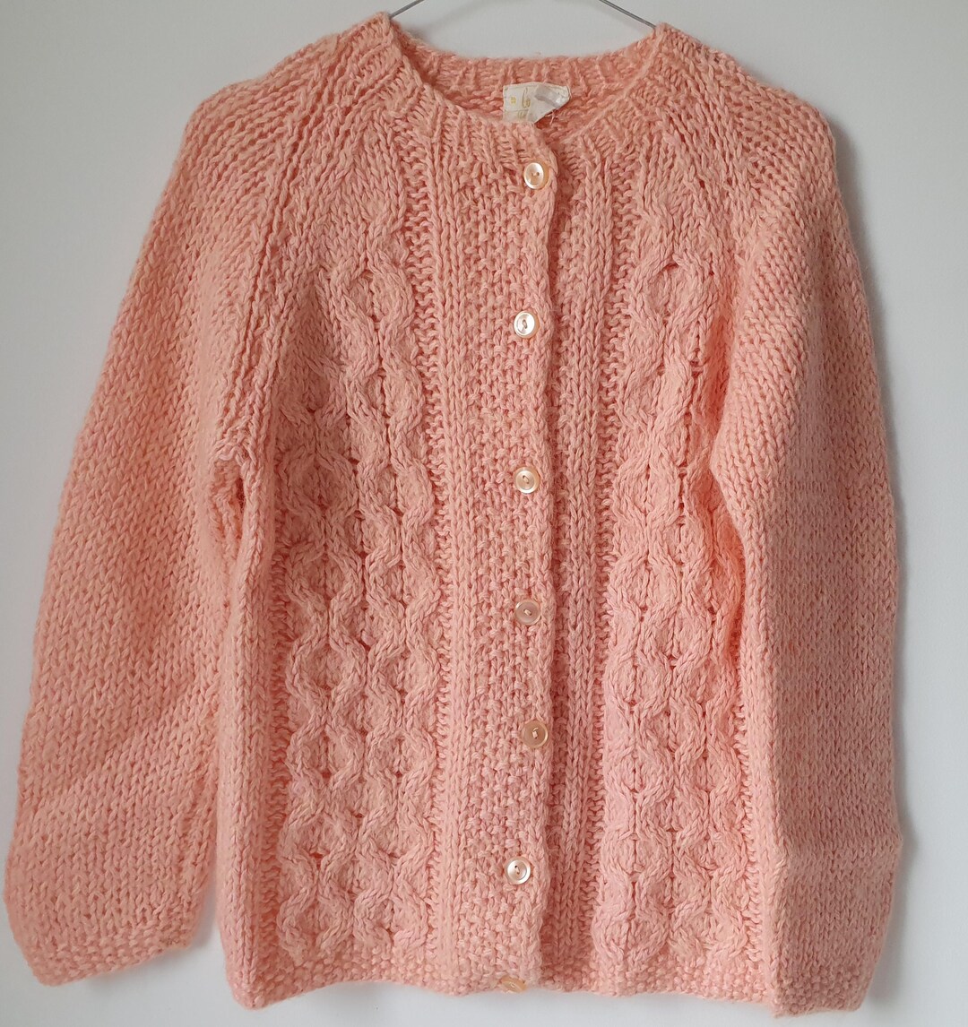 Vintage Carol Brent Montgomery Ward, Mohair, Wool, Cardigan Size S/M ...