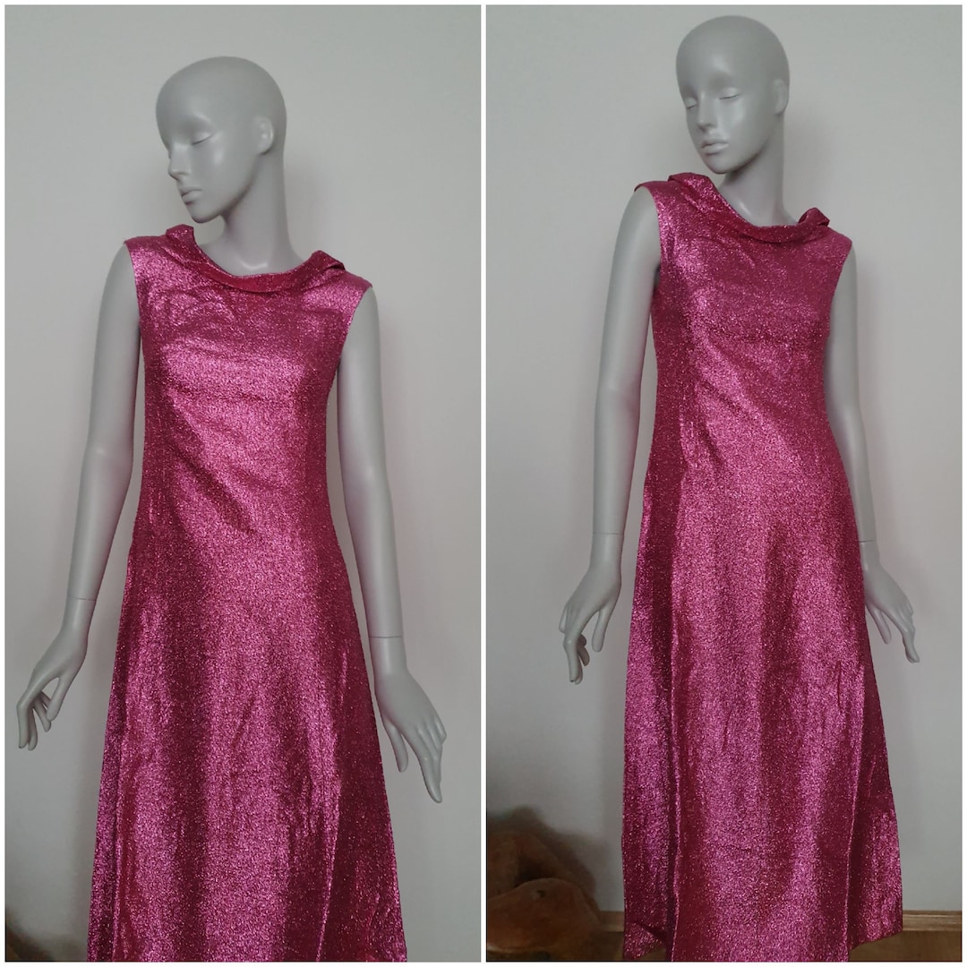 Vintage Dress From the 60s, Shiny, Glitter, New Year's Eve, Carnival ...