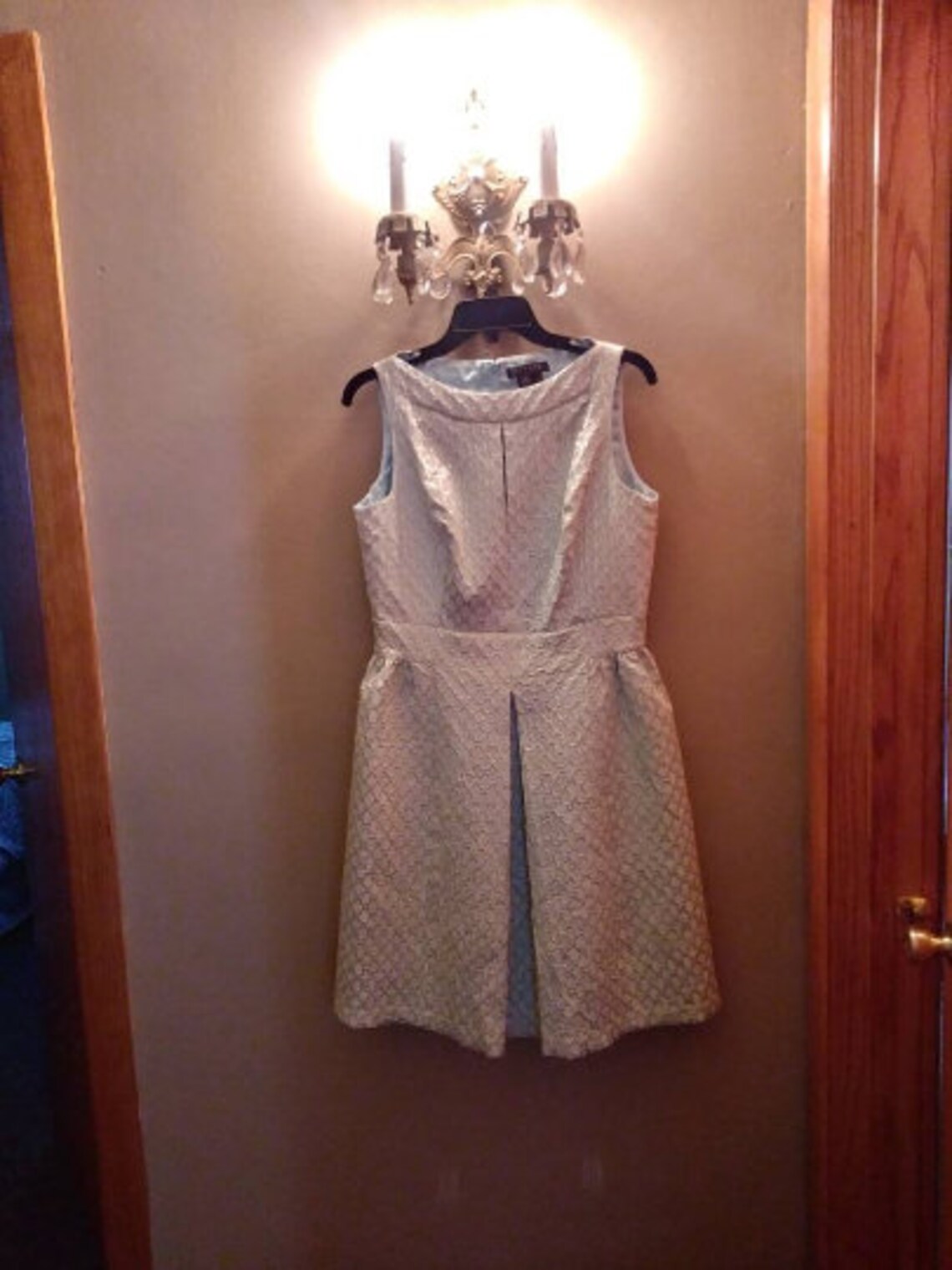 JUNE CLEAVER 1950's Inspired Period Dress by Ralph Lauren. Gold ...