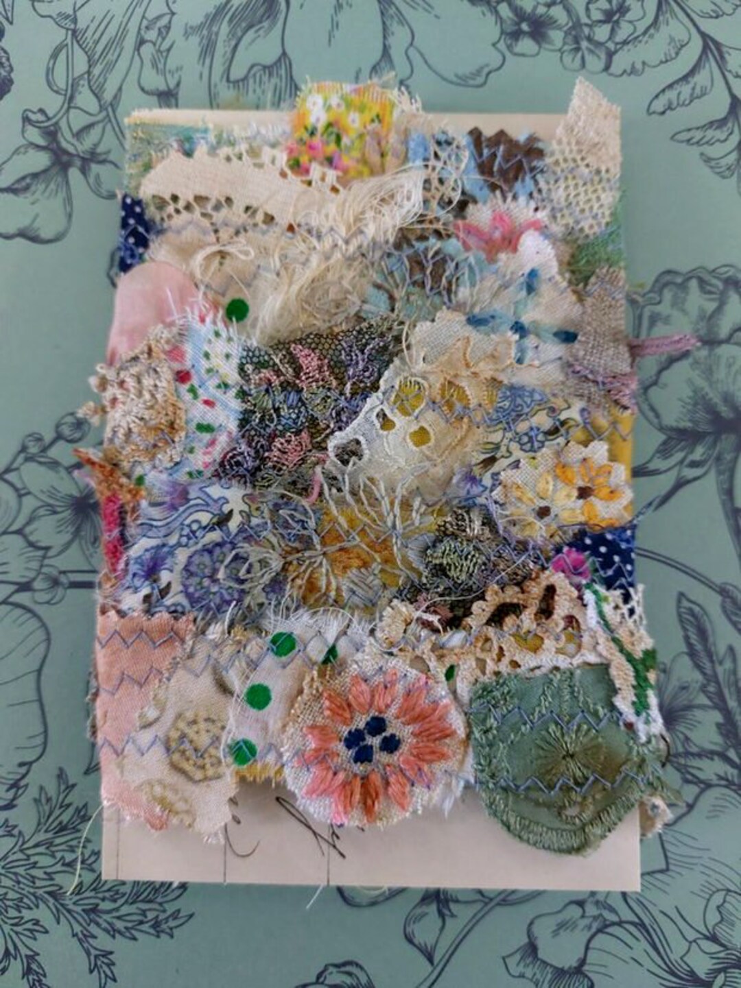 Sweet Vintage Style Snippet Roll. Handmade Snippet Ribbon. Vintage Lace ...