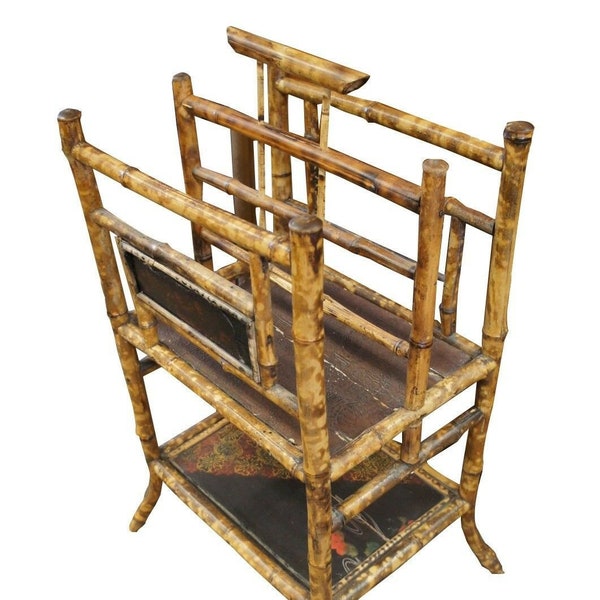 Bamboo Magazine Rack - Etsy