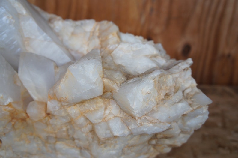 90lb Natural Rough White Quartz Crystal Rock Stone Specimen - Etsy
