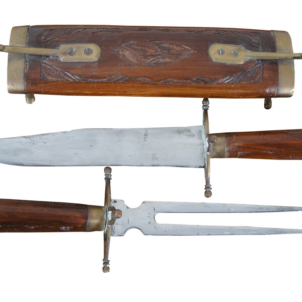 Meat Carving Set - Etsy