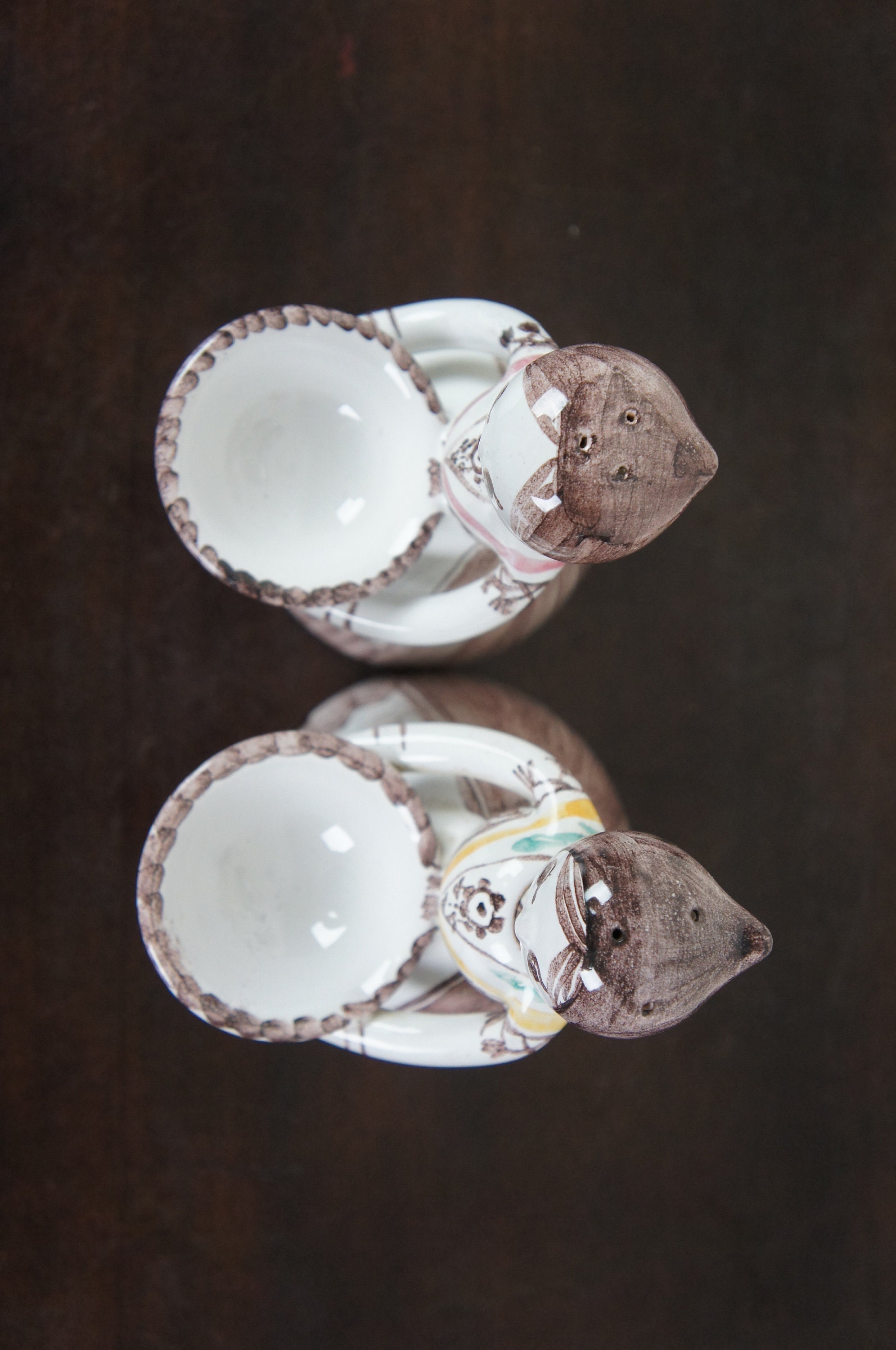 2 Vintage Lars Syberg Denmark Porcelain Salt Pepper Shaker Oil - Etsy