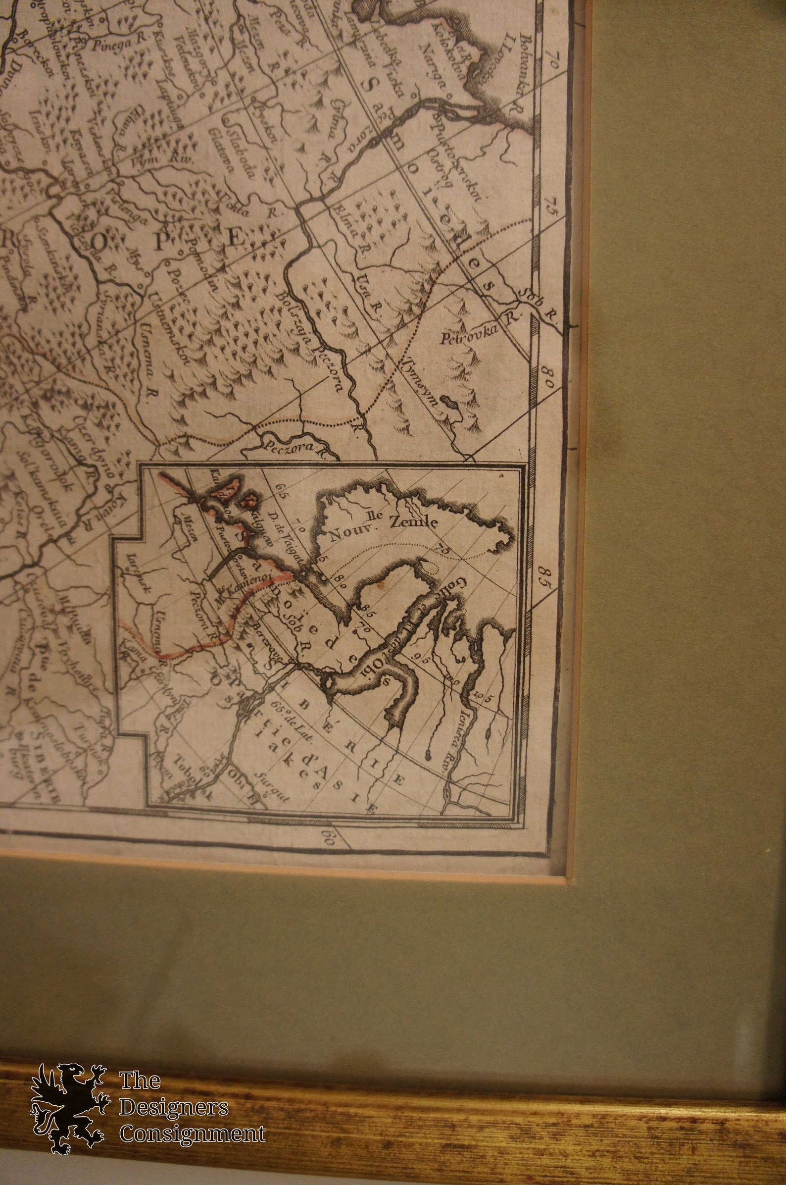 Philippe Buache Antique 1724 Carte D'europe Colored Map | Etsy