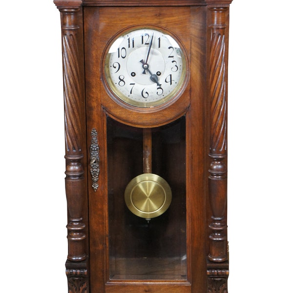 Walnut Wall Clock - Etsy