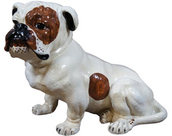 Life Size Bulldog Statue - Etsy