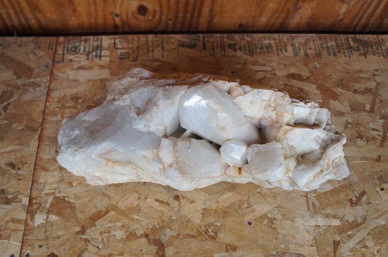 90lb Natural Rough White Quartz Crystal Rock Stone Specimen - Etsy