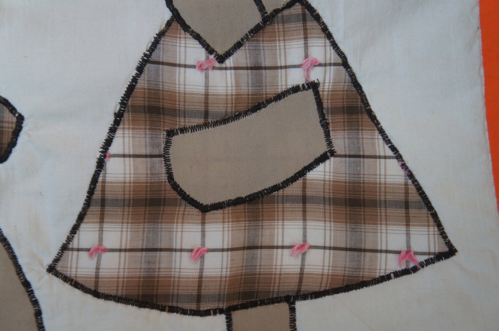 Antique Applique Sunbonnet Dutch Boy & Girl Quilt Blanket - Etsy