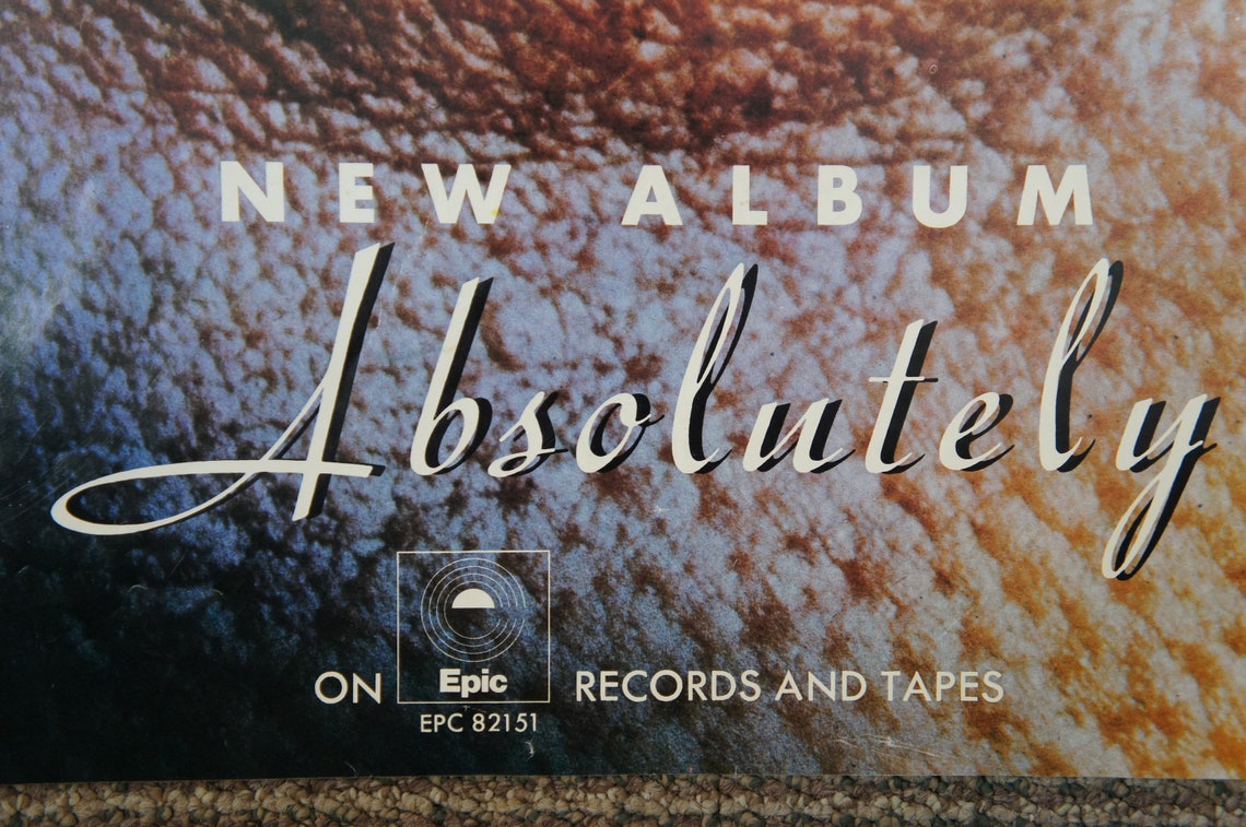 Original 1977 Boxer Absolutely New Album Rock Promo Poster | Etsy