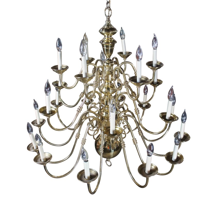 Colonial Chandelier - Etsy