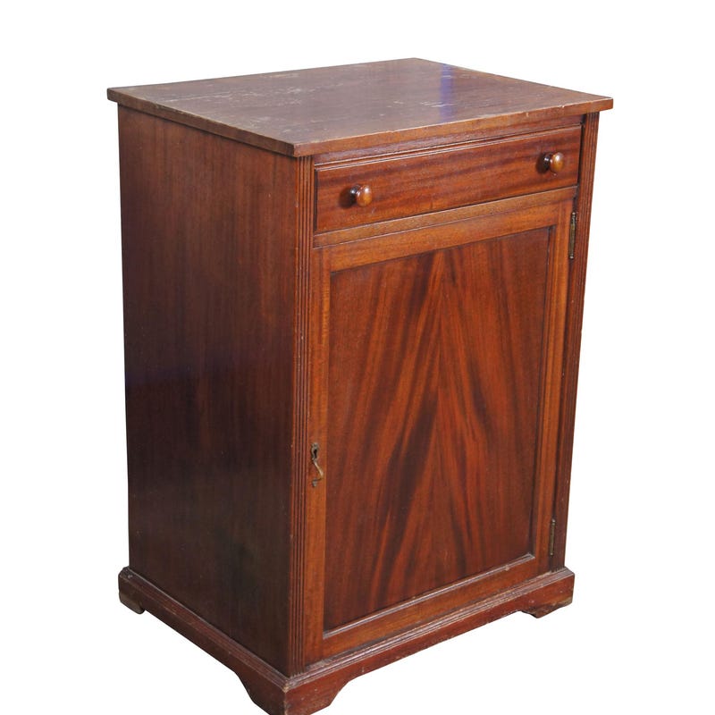 Mahogany Cabinet on Stand - Etsy