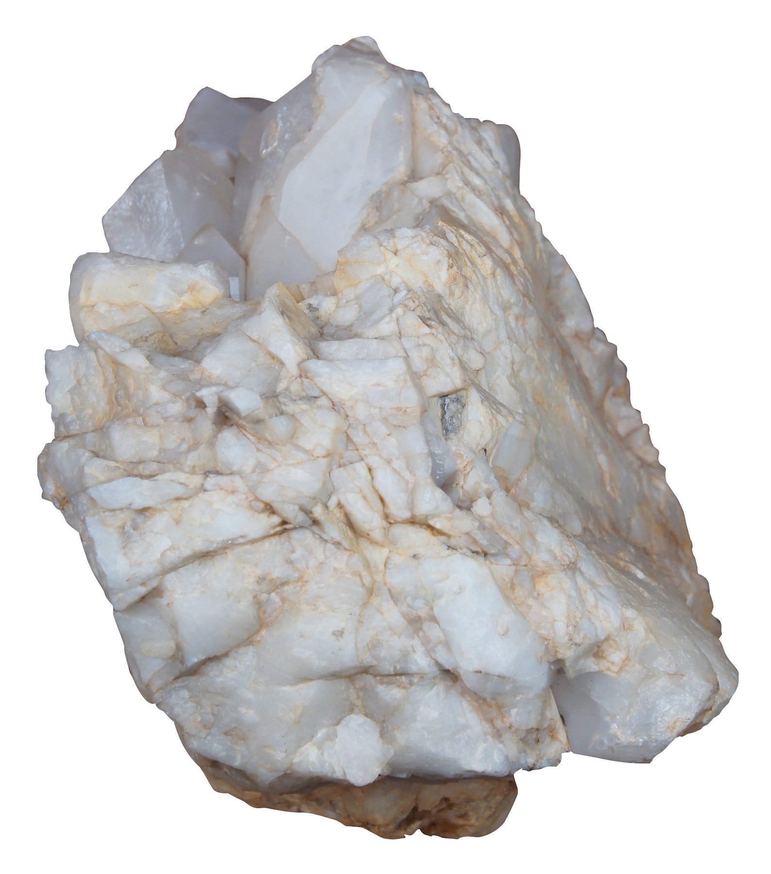 90lb Natural Rough White Quartz Crystal Rock Stone Specimen Healing ...