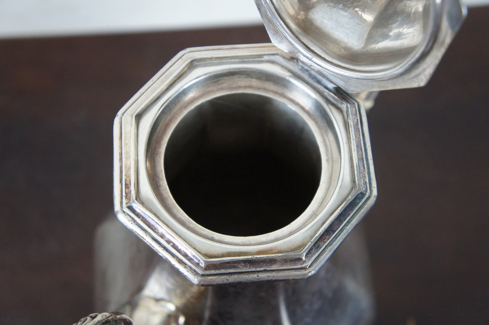 Antique T & J Creswick Sheffield England Silverplate Teapot Repoussé ...