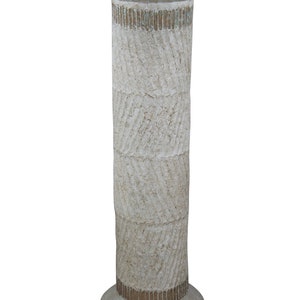 Neoclassical Plaster Column Sculpture Pedestal Plant Fern Display Stand ...