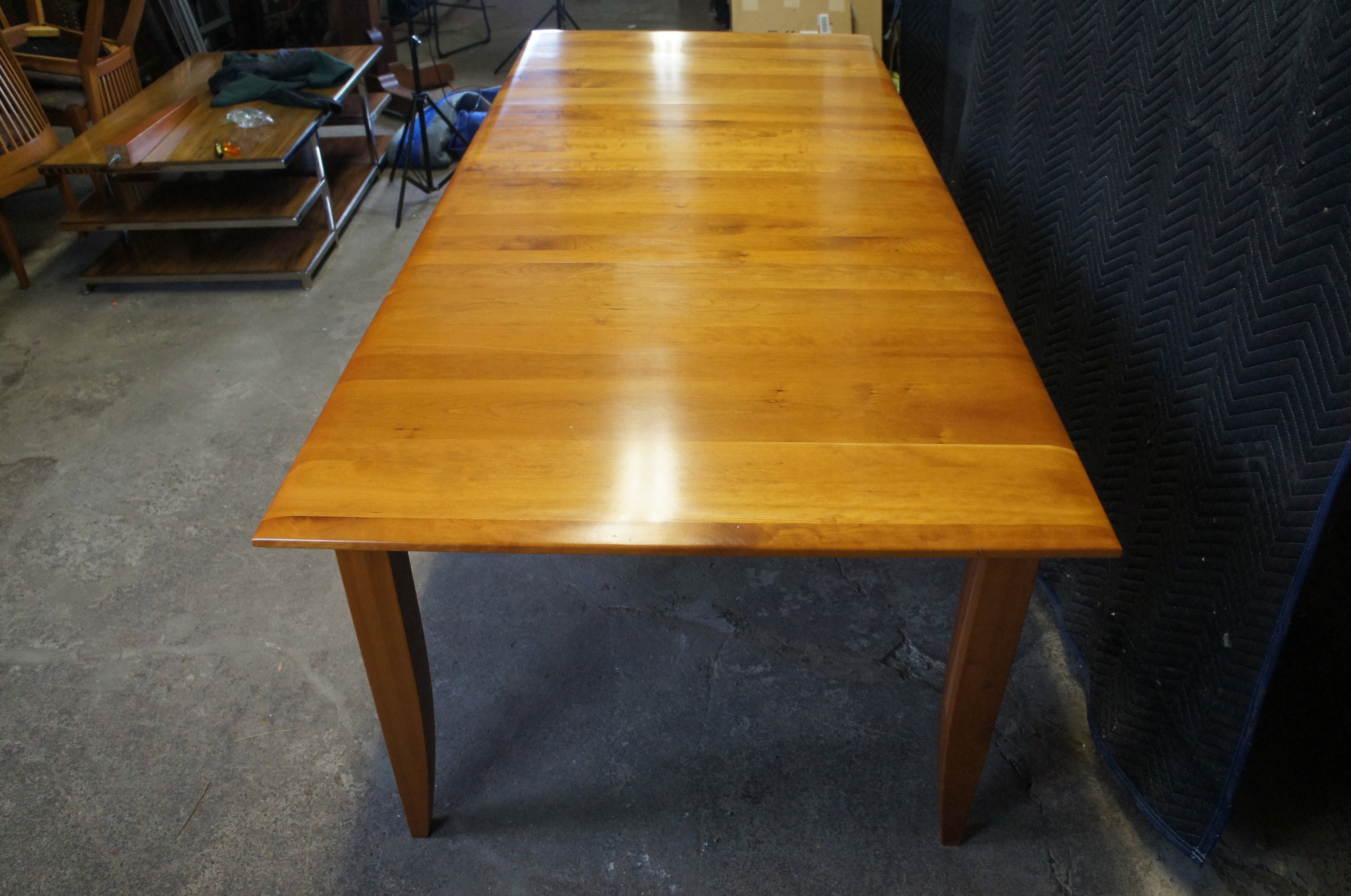 Vintage Arhaus Italian Cherry Shaker Farmhouse Country Extendable Dining Table Etsy