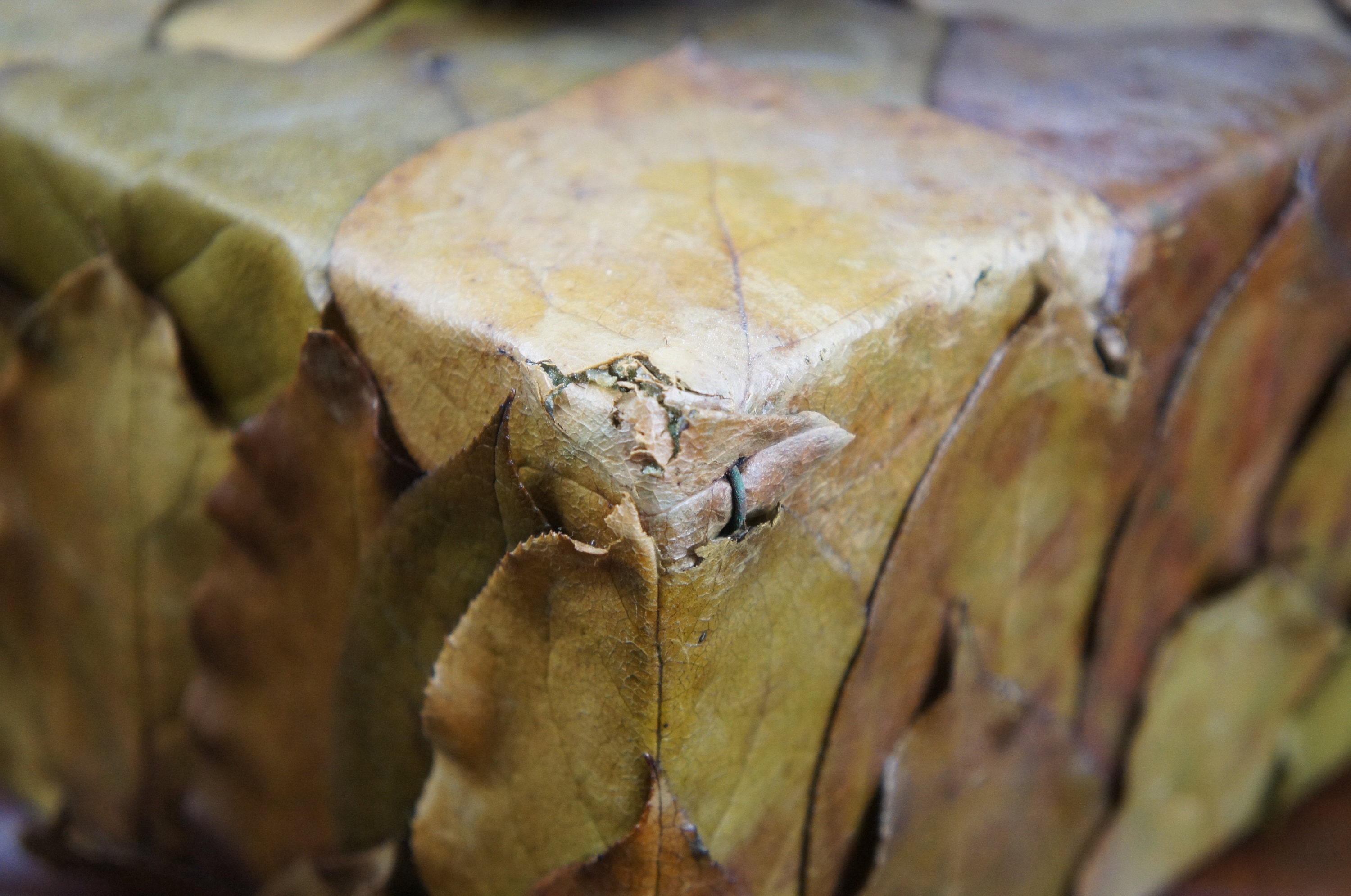 48 Natural Leaf Covered Obelisk Sculpture Tiered - Etsy