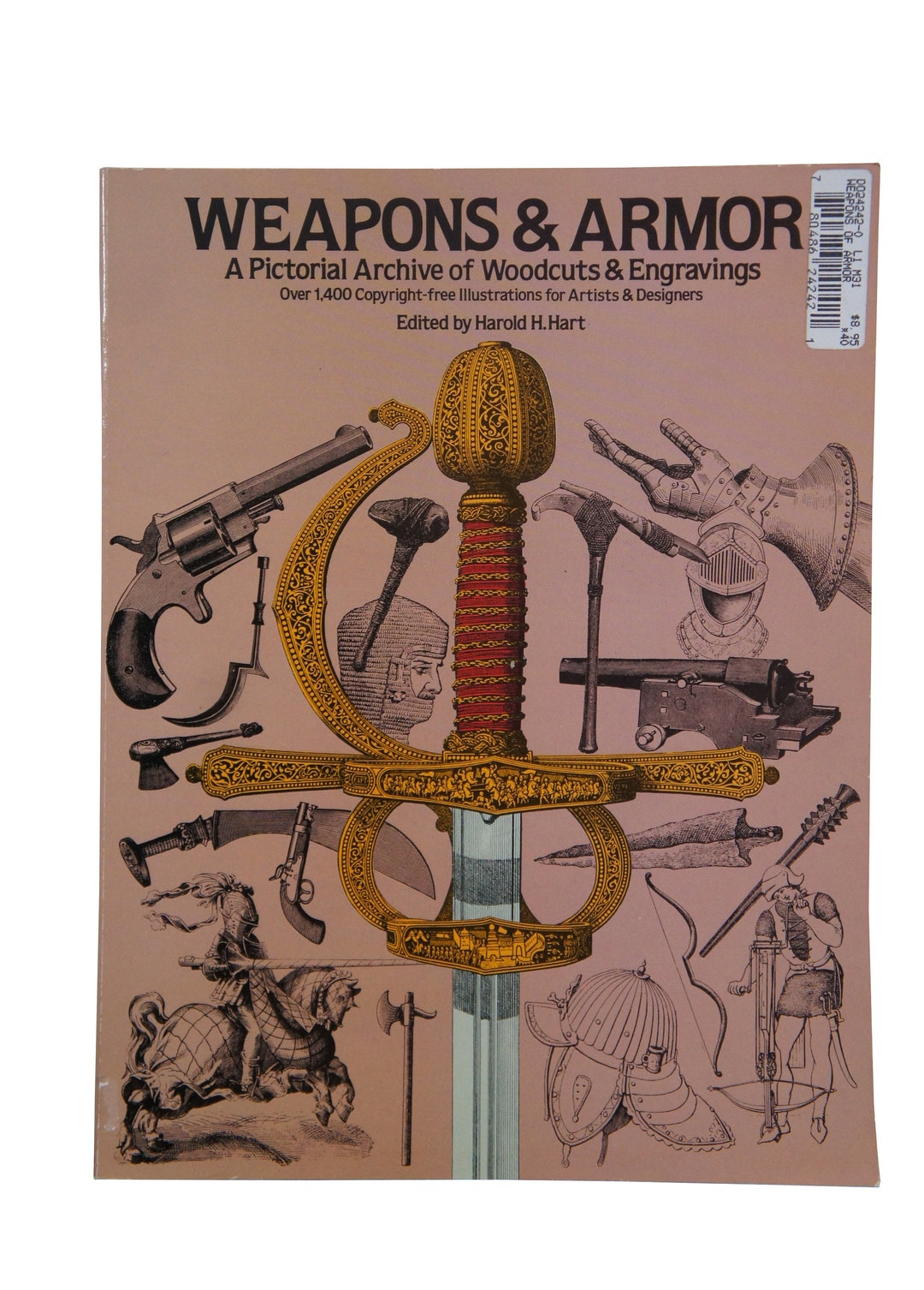 Weapons and Armor Hart Dover Pictorial Archive Series Book 1982 - Etsy
