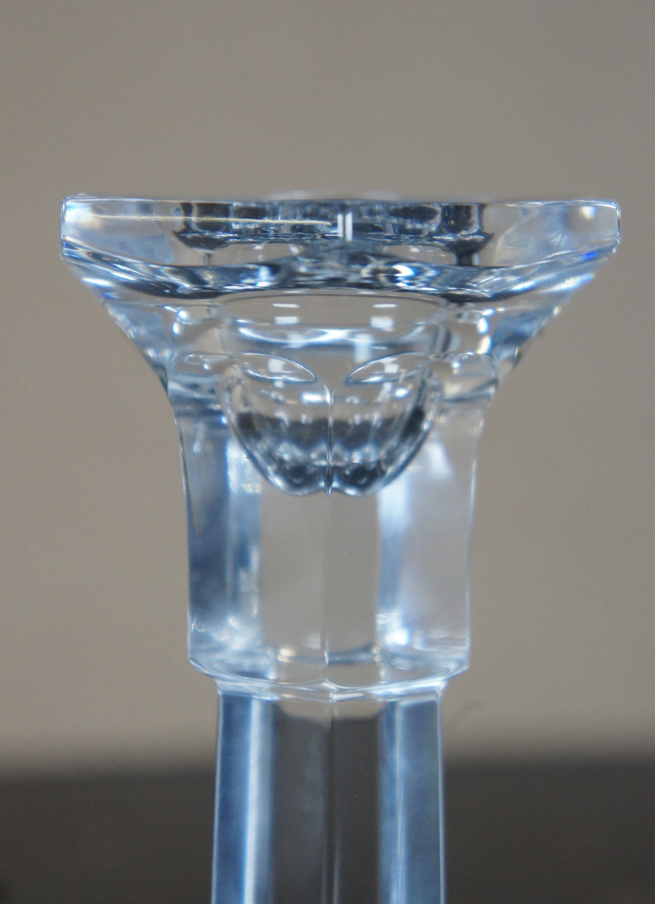 Vintage 6 Miller Rogaska Crystal Candlestick Holder | Etsy