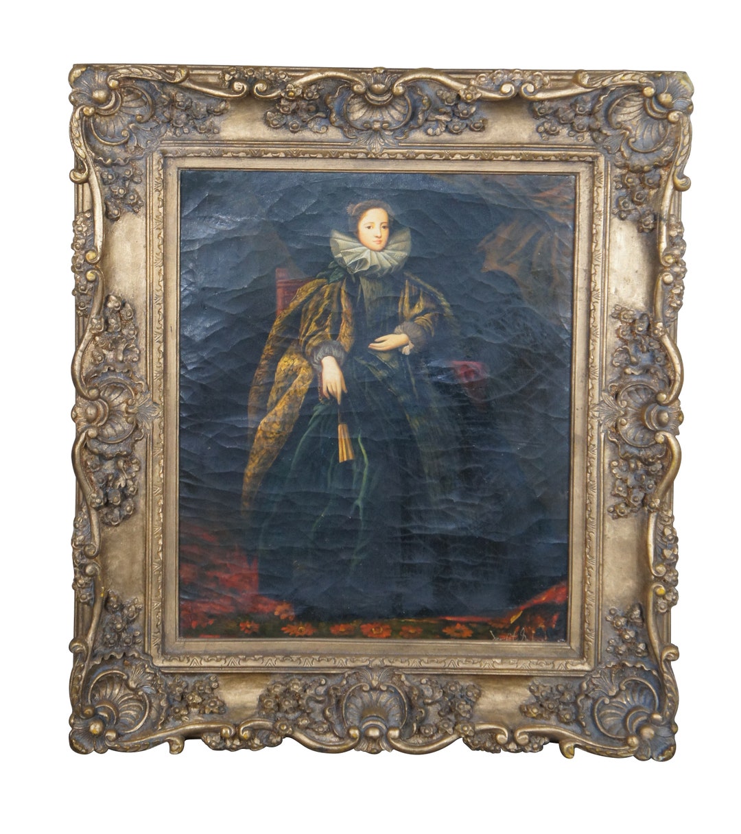 Portrait of Marchesa Balbi After Anthony Van Dyck Oil on Canvas ...