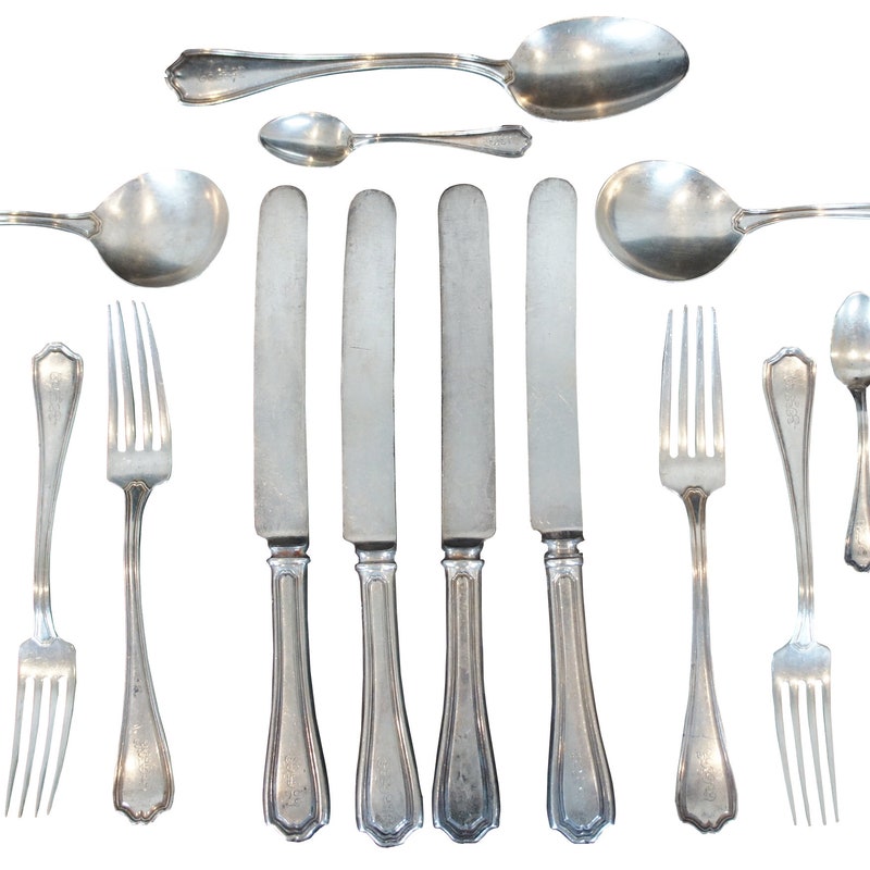 Sterling Silver Flatware - Etsy