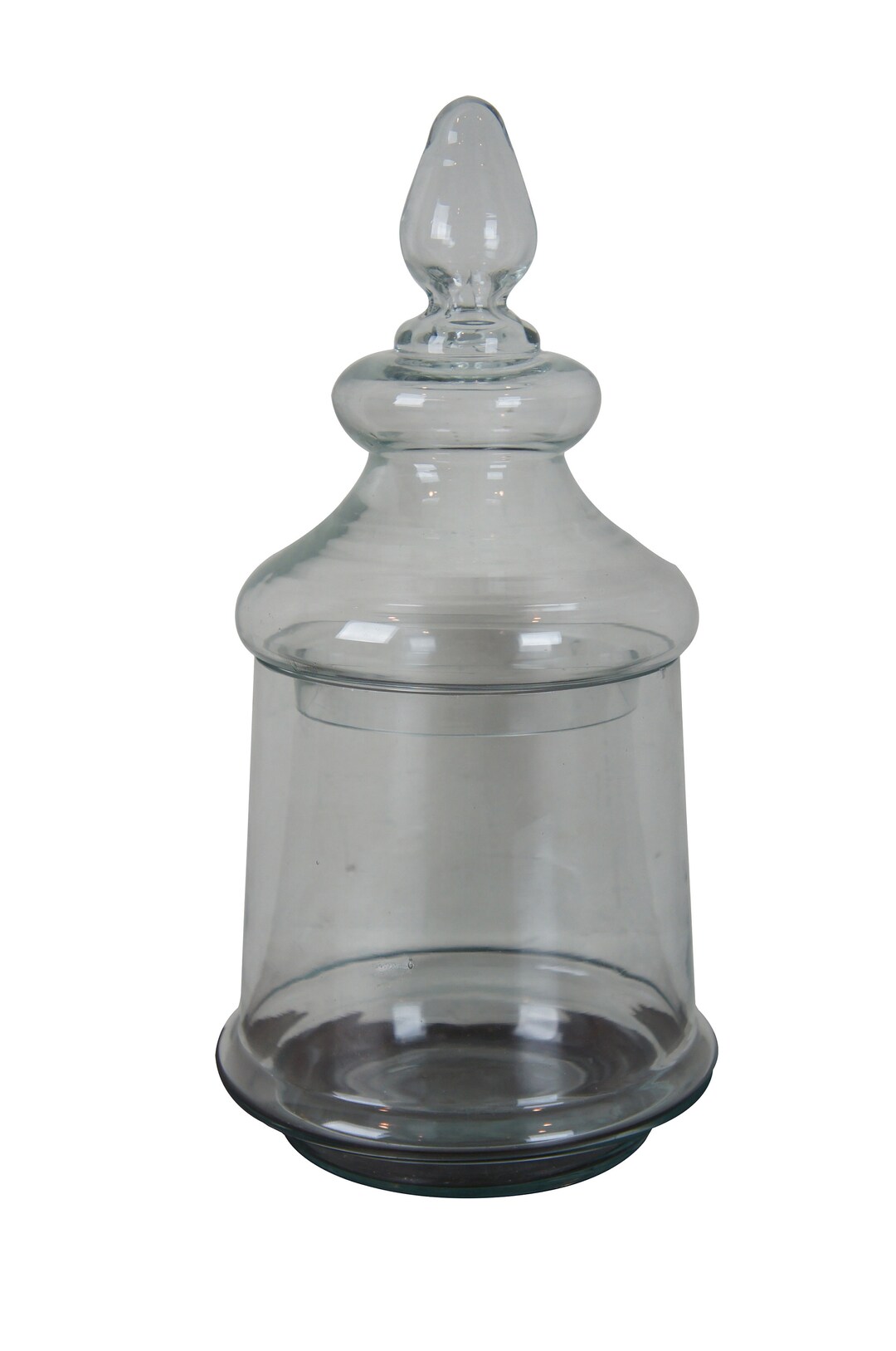 Vintage Tiered Lidded Glass Candy Jar Canister Kitchen Storage Decor - Etsy