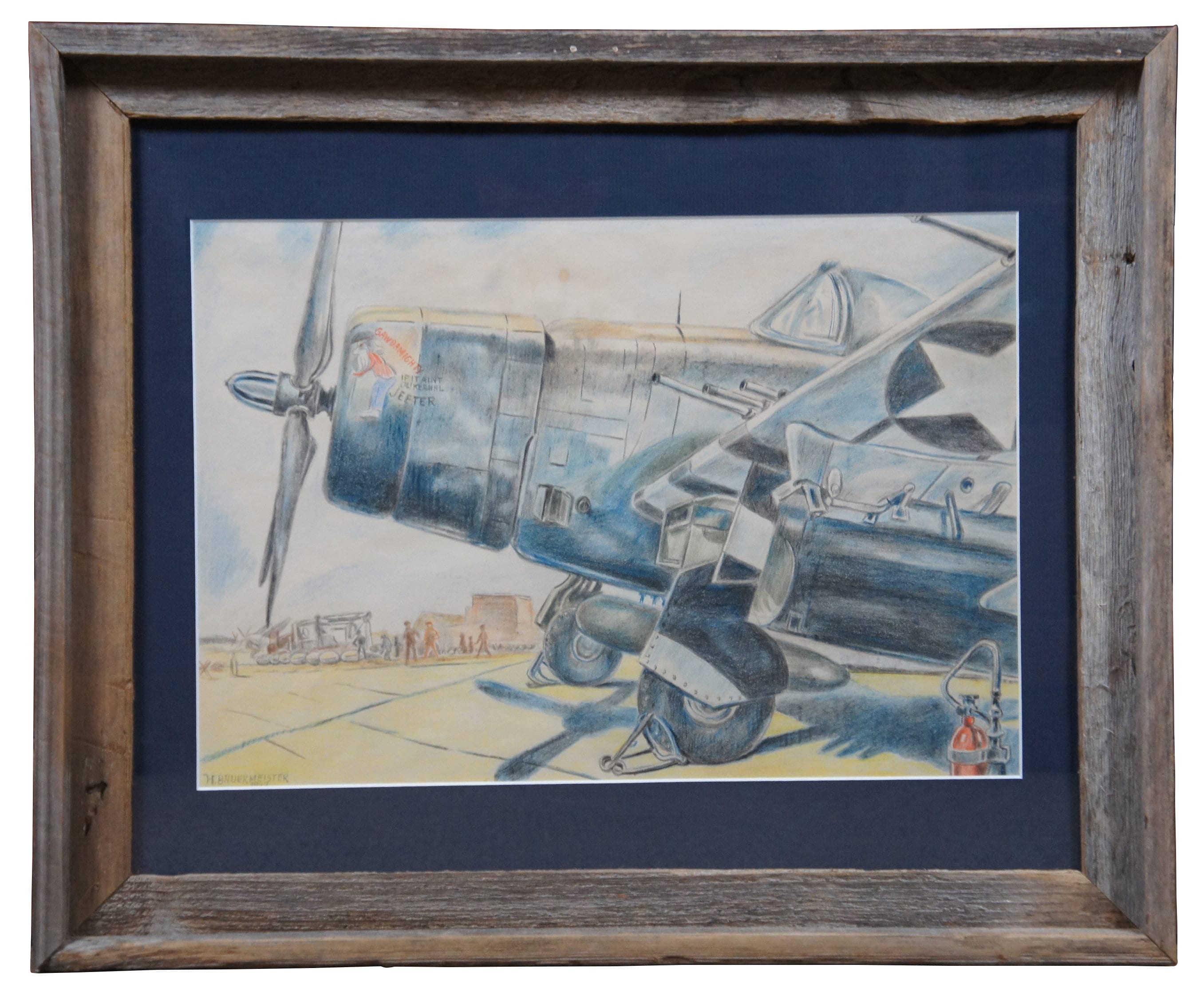 Ww2 Fighter Plane Drawings