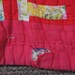Vintage Hand Stitched Patchwork Quilt Red & Blue Full Size - Etsy