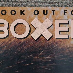 Original 1977 Boxer Absolutely New Album Rock Promo Poster Epic Records ...