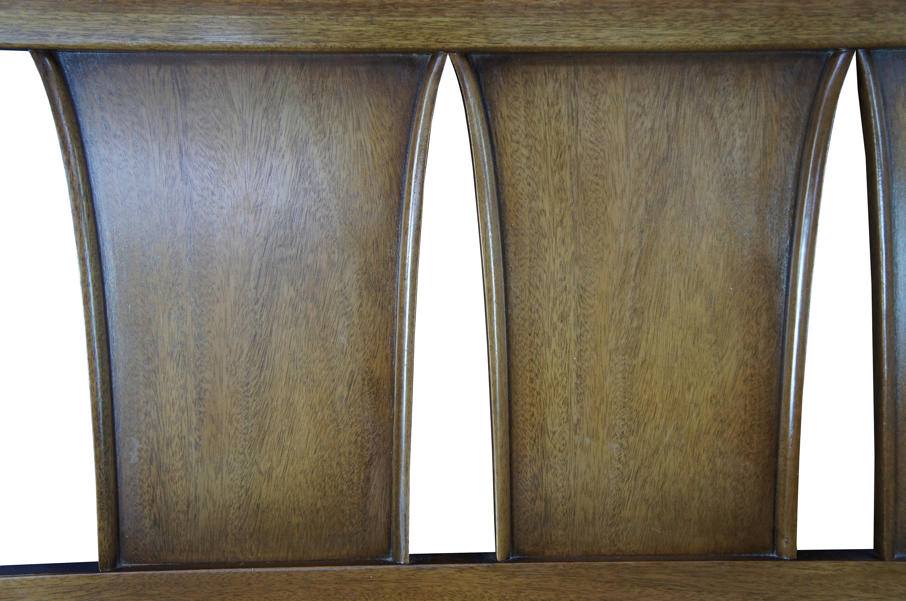 Mid Century Modern Walnut Red Lion Table Co. Full Bed | Etsy