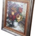 Still Life Floral Oil Painting by Van Matino Vibrant Flower Bouquet in ...