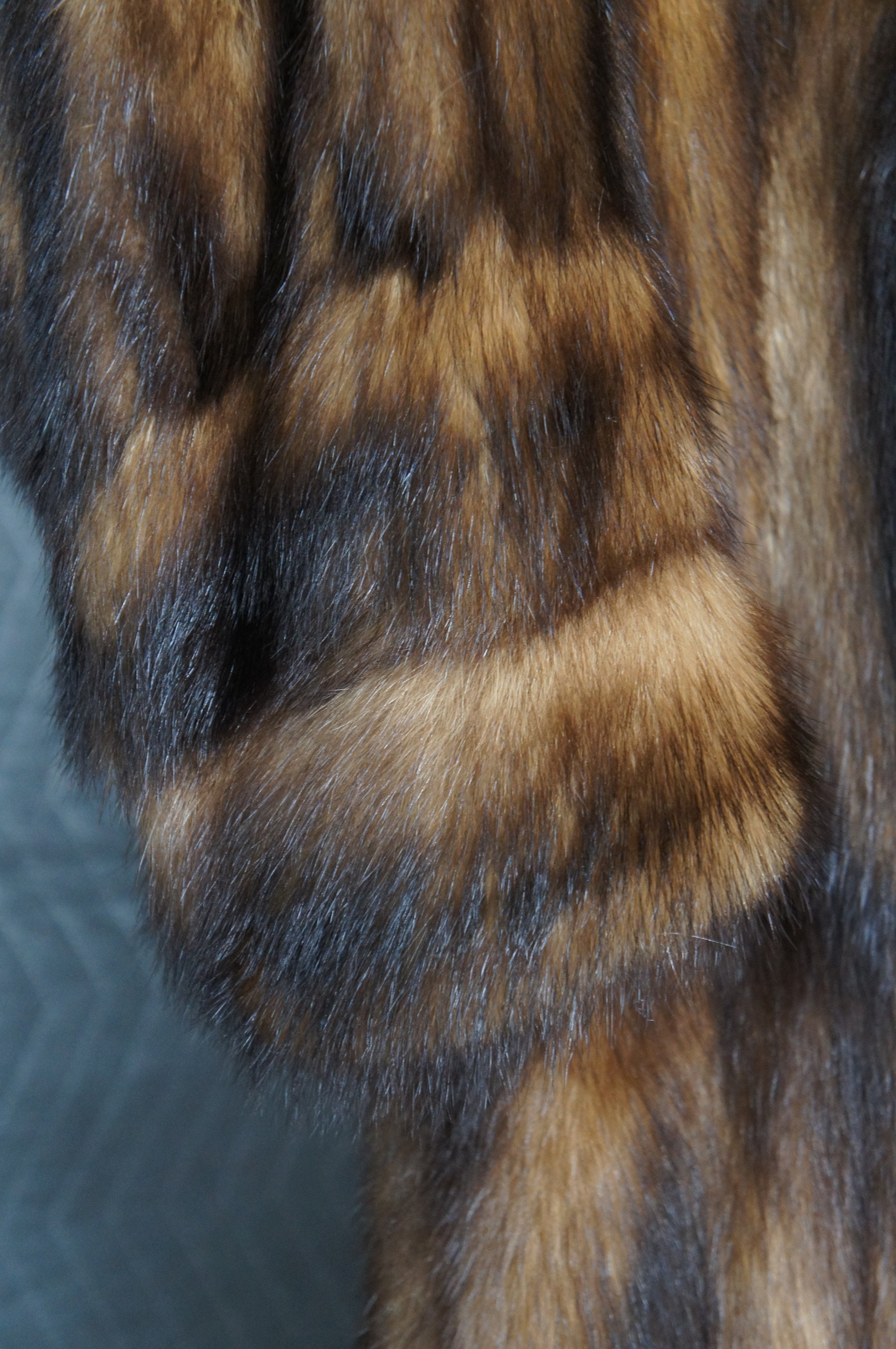 Vintage Robert Payne New York Two Tone Full Length Mink Fur Coat 50" - Etsy