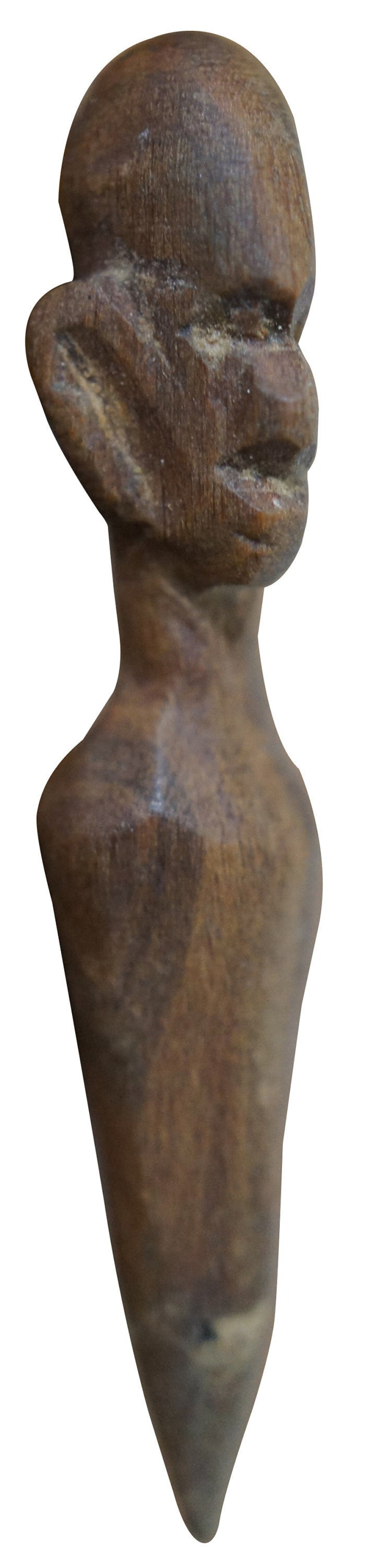 African Miniature Primitive Folk Art Carved Teak Figural Peg - Etsy