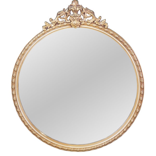 Victorian Round Wall Mirror - Etsy