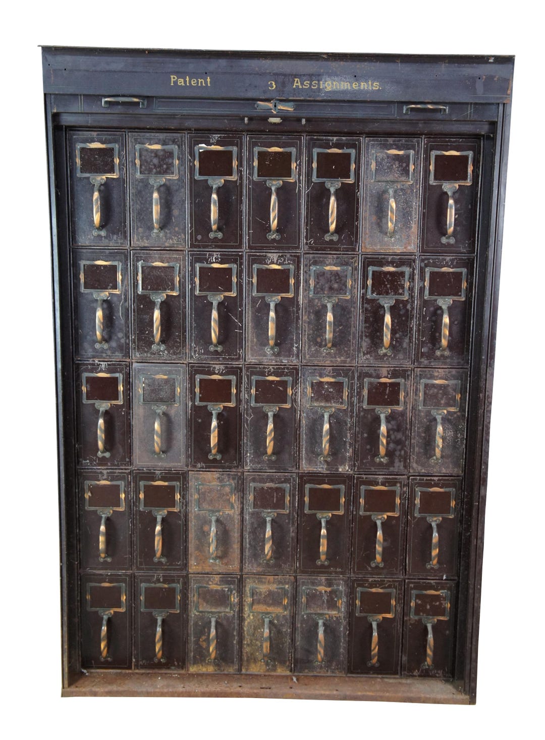 Rare Antique NCR National Cash Register Industrial Iron Steel Patent ...