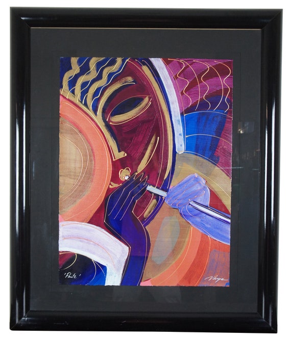 Flute Painting Abstract