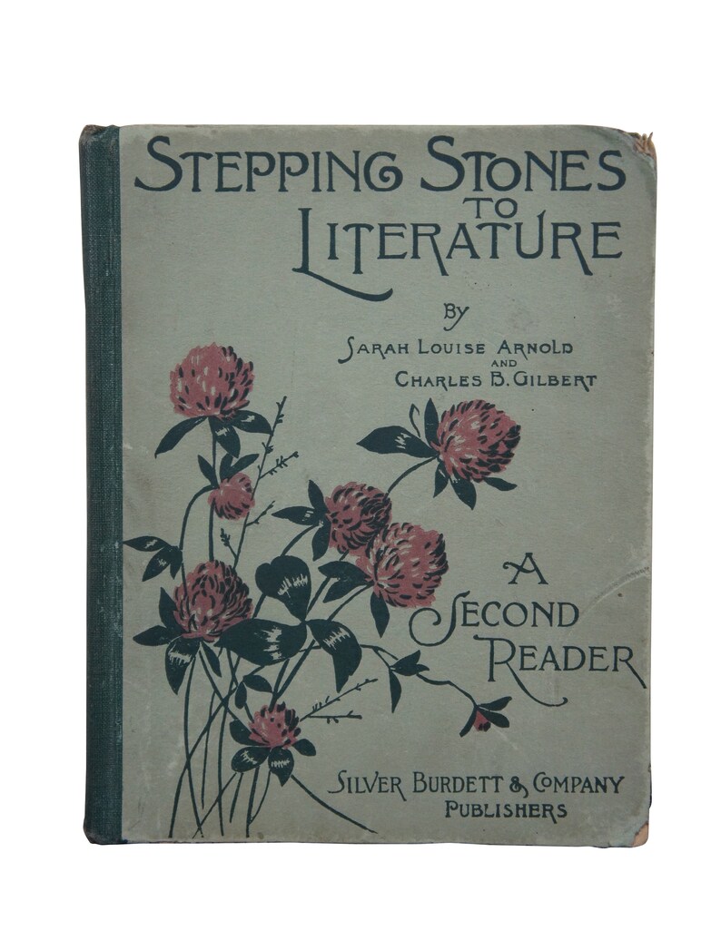 Antique Early 1900s Steps in English & Stepping Stones to Literature ...