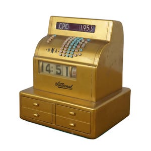 1953 NCR National Cash Register Clock Electric Employee Appreciation - Etsy