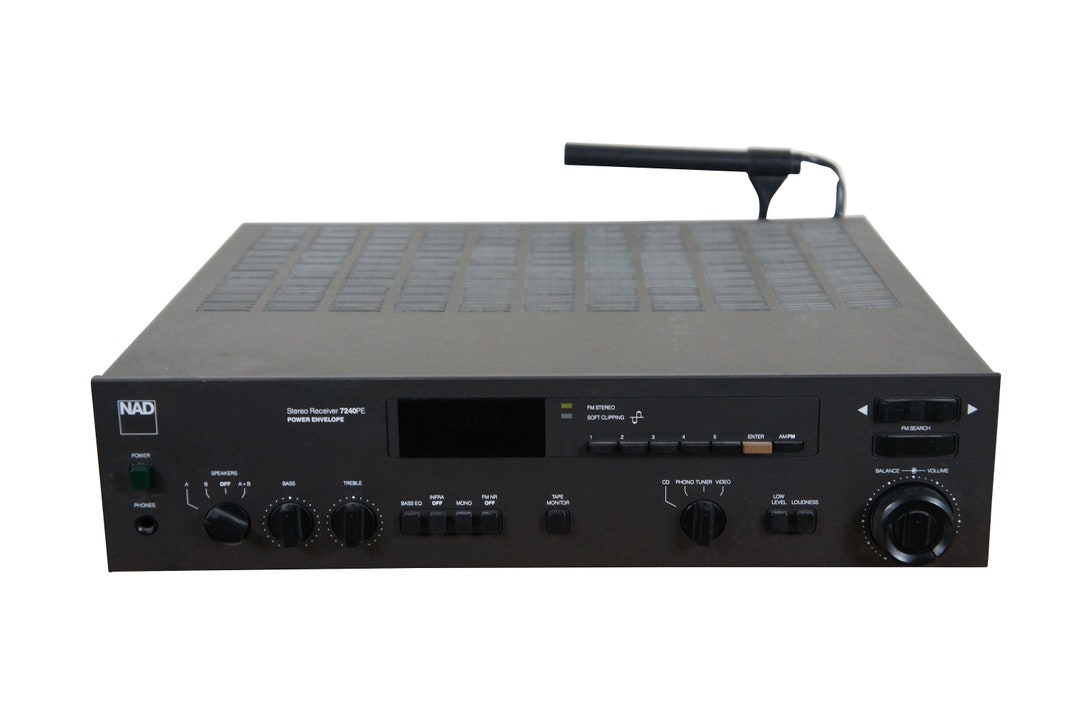 Vintage NAD AM/FM Power Envelope Stereo Receiver 7240PE Tested Working ...