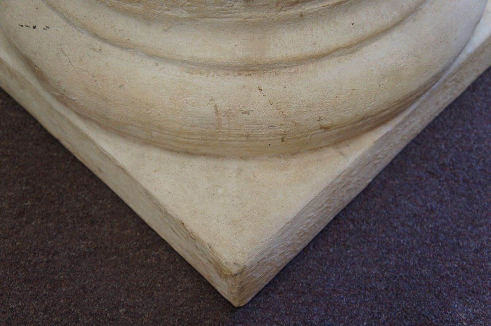 Vintage Plaster Pedestal Roman Corinthian Column Stand - Etsy