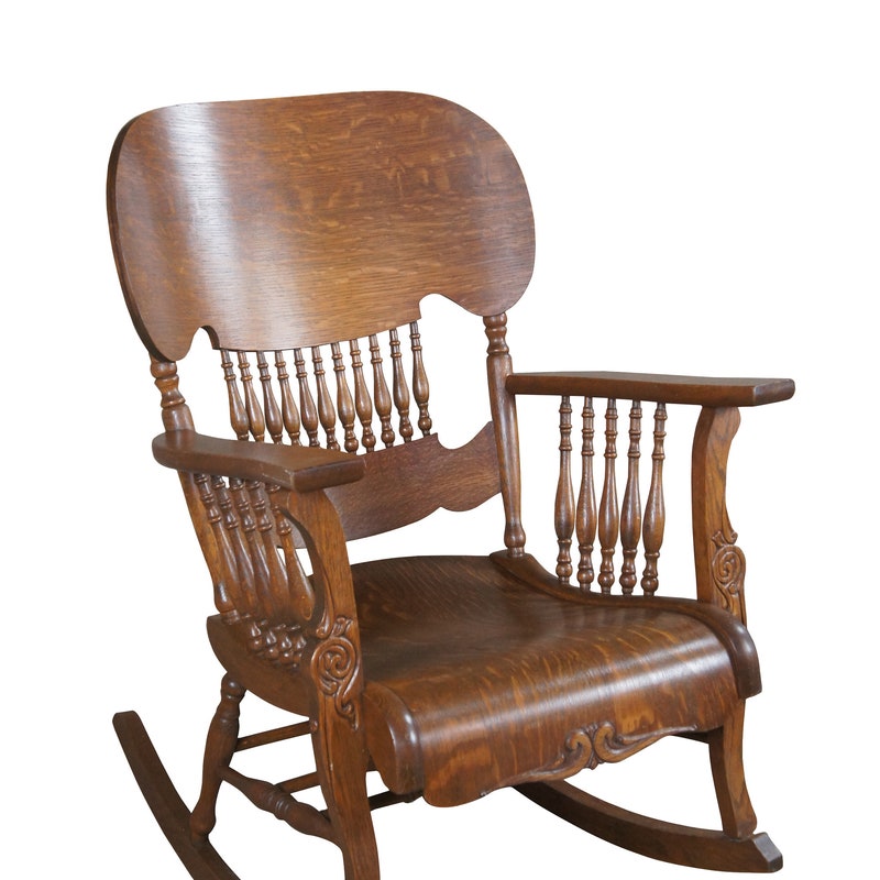 Antique Rocking Chair - Etsy