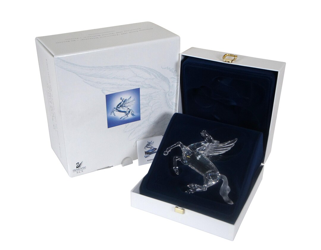 Swarovski SCS Fabulous Creatures the Pegasus 1998 Annual Edition W Box ...